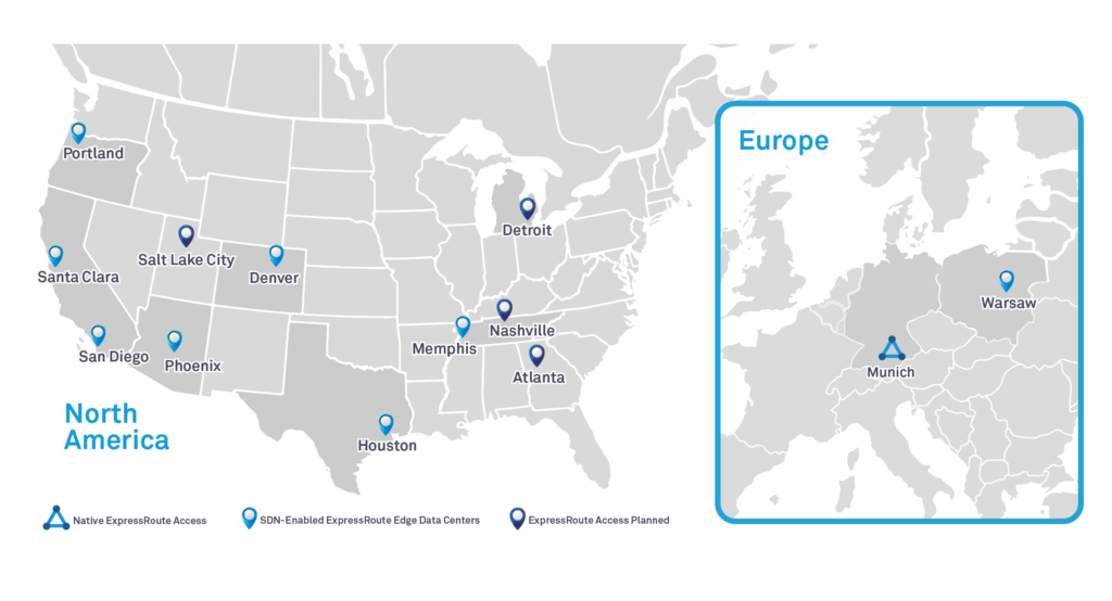 Microsoft Azure ExpressRoute Access | EdgeConneX